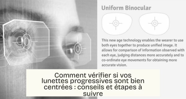 Comment vérifier si vos lunettes progressives sont bien centrées ...
